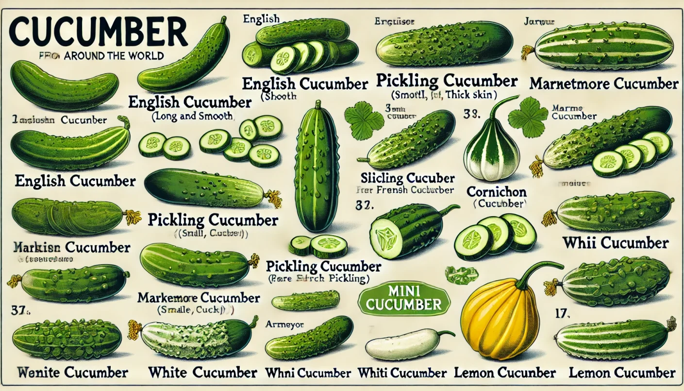 Cucumbers Around the World: Varieties, Benefits, and Cultural ...